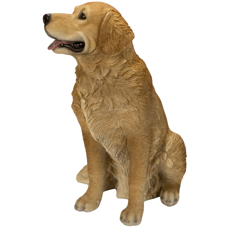 お座りゴールデンレトリバー（特大） | アニマル雑貨・オーナメントの卸サイトWooBia